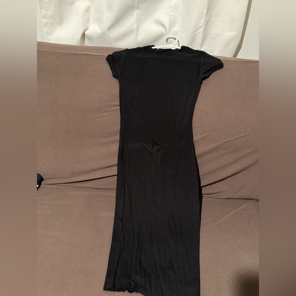 Dresses | Black Form Fitting Maxi Dress | Poshmark